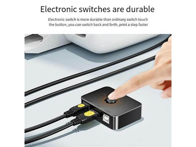 Click here for Ageryu USB Printer Sharer Device 2 Ports USB2.0 Se... prices