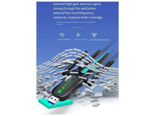 Click here for Workmanshipp-USB Network Card 1300M Bluetooth 5.0... prices