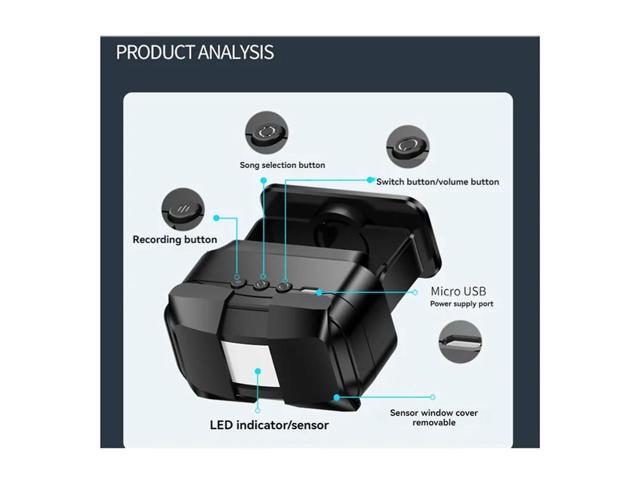 Click here for Infrared Induction Welcome Doorbell Wireless Door... prices