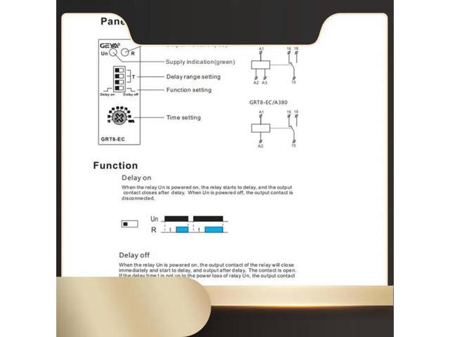 Click here for Ageryu GEYA 1 Pieces GRT8-EC 10A Dual Function Tim... prices