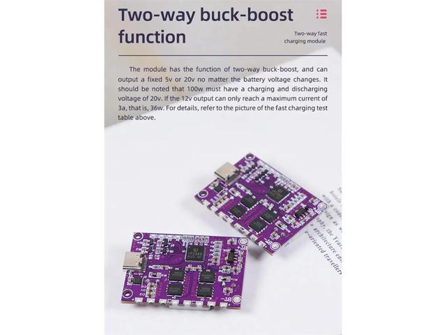 Click here for IP2368 Bidirectional 100W Fast Charging Module Buc... prices