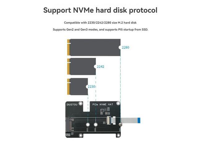 Click here for PCIe to M.2 M Key Adapter NVMe Expansion Board for... prices