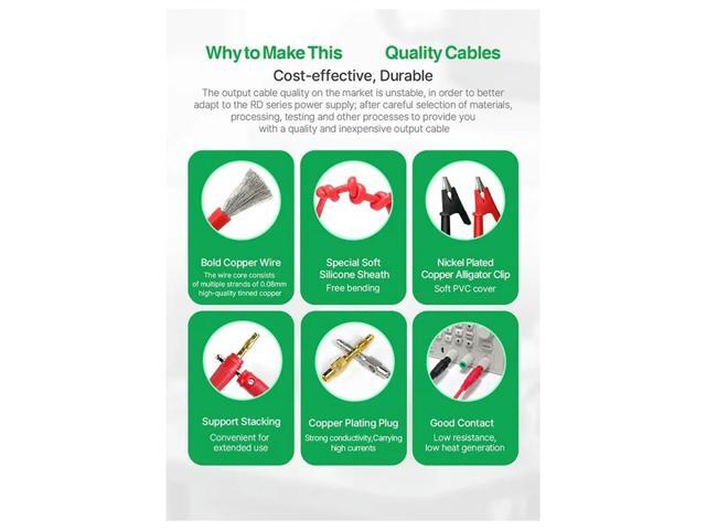 Click here for Banana Plug To Alligator Clip Test Cable And Nicro... prices