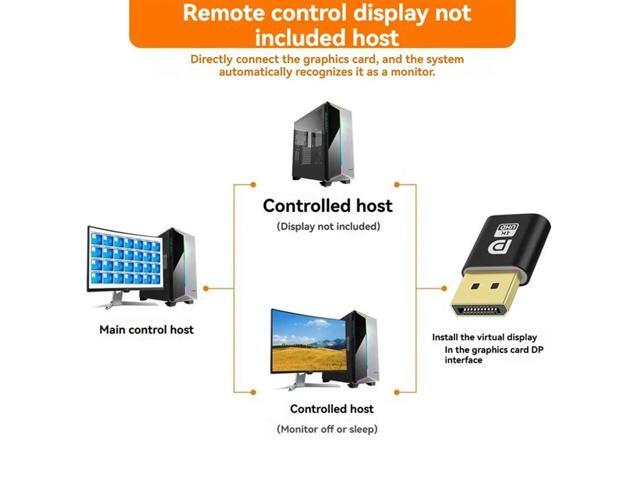 Click here for 4K Displayport Dummy Plug DP Virtual Display Adapt... prices
