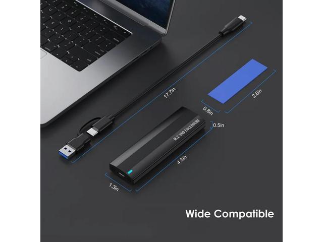 Click here for 1Set M.2 Hard Drive Enclosure NGFF Dual Protocol T... prices
