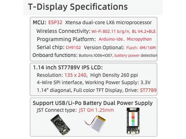 Click here for N33R_For Nerd Miner CH9102F T-Display 1.14In LCD C... prices