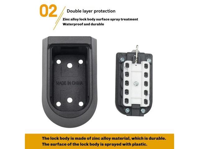 Click here for Wall Mounted Key Safe Box Weatherproof 10-Digit Co... prices
