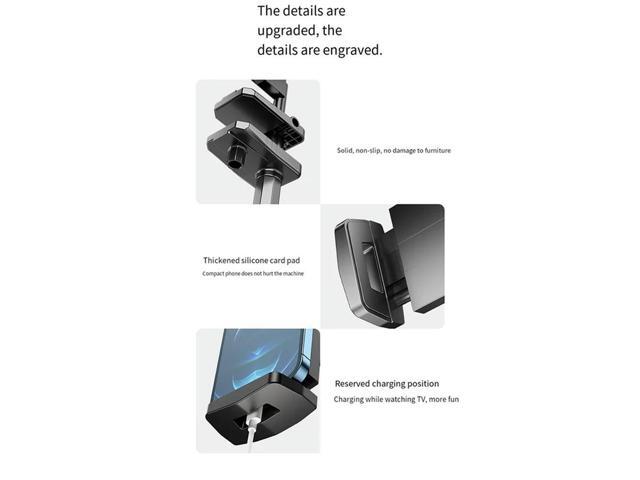 Click here for Mobile Phone Lazy Stand 360° Adjustable Bedside Ta... prices