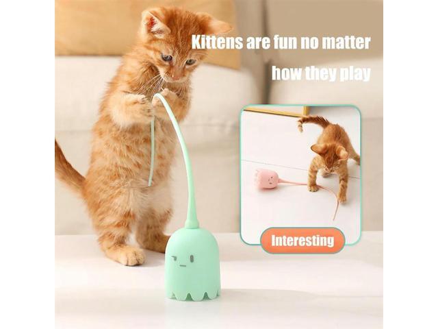 Click here for Swinging Tail Cat Toy Cat Wand Toy Cat Toy Silicon... prices