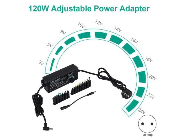 Click here for 5A 120W Adjustable Power Supply  Universal Power S... prices