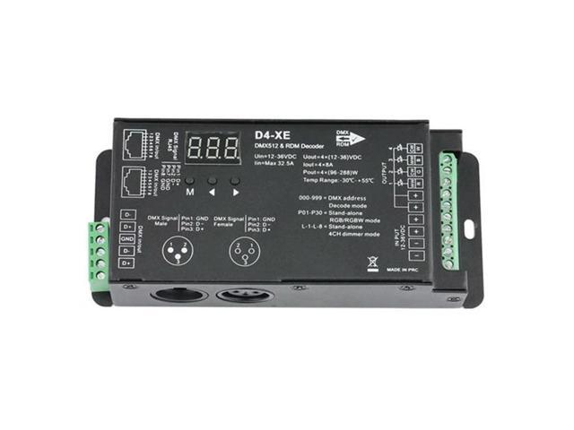 Click here for 4CH D4-XE DMX Decoder Controller PWM Flicker Free... prices