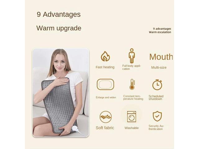 Click here for Electric Heating Blanket Heating Pad Body Warming... prices