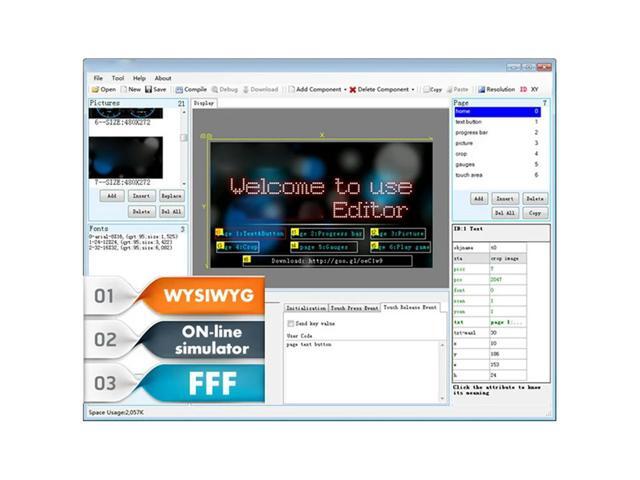 Click here for Display HMI NX3224T024 2.4 Inch Man-Machine Interf... prices
