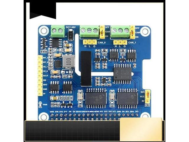 Click here for For Raspberry Pi 2CH Isolated CAN Expansion HAT MC... prices