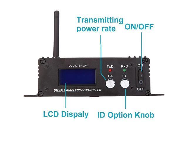 Click here for 2.4G Wireless DMX 512 Controller Transmitter Recei... prices