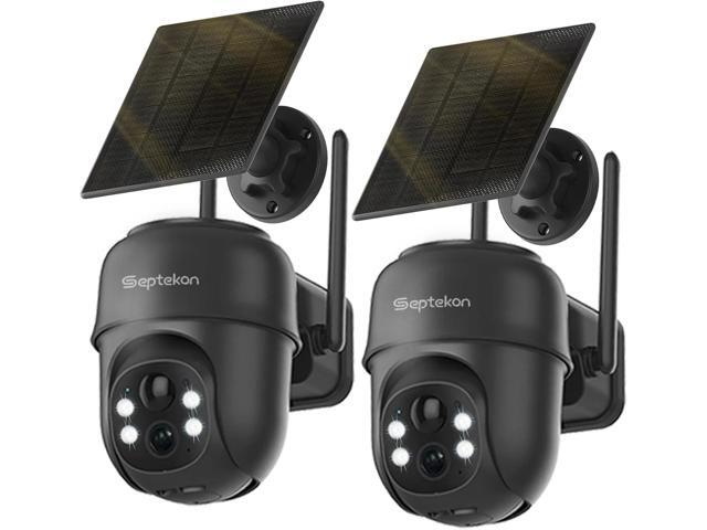 Click here for Septekon 2K Solar Security Cameras Wireless Outdoo... prices