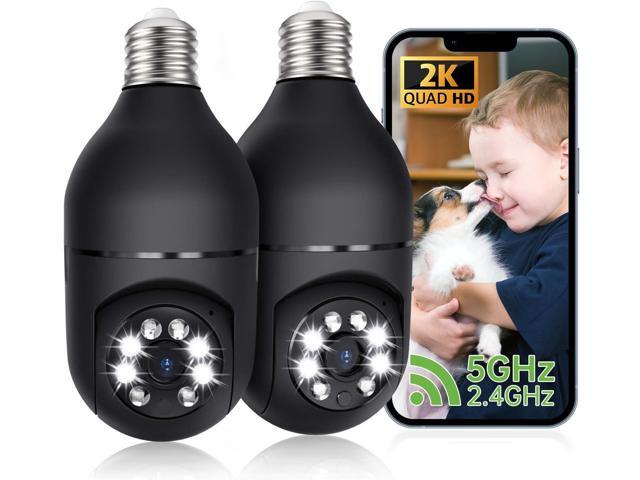 Click here for 2K Light Bulb Security Camera  2.4/5GHz Wi-Fi 6 Se... prices
