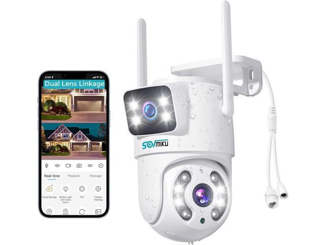 Click here for SOVMIKU 6MP PTZ Dual Lens Security Camera Outdoor... prices
