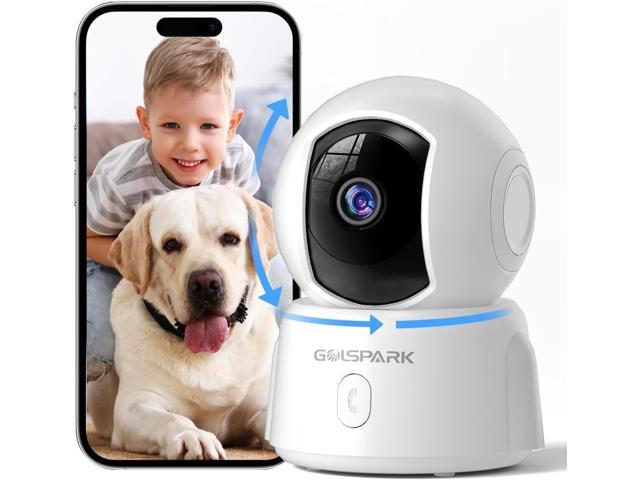 Click here for GOLSPARK Indoor Security Camera 2K  Pet Camera for... prices