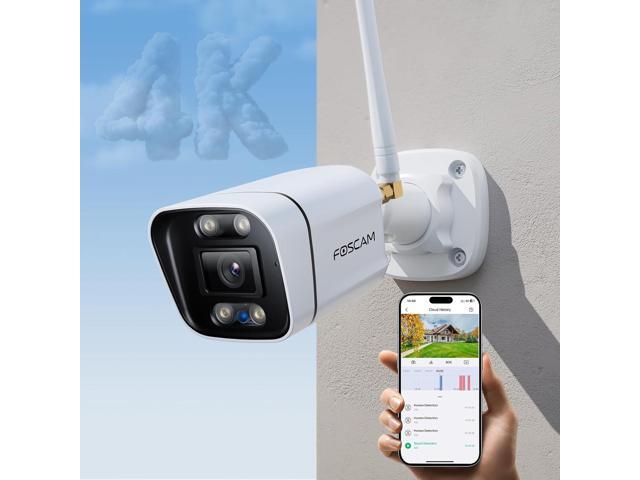 Click here for FOSCAM 4K 8MP Security Cameras Wireless Outdoor  5... prices