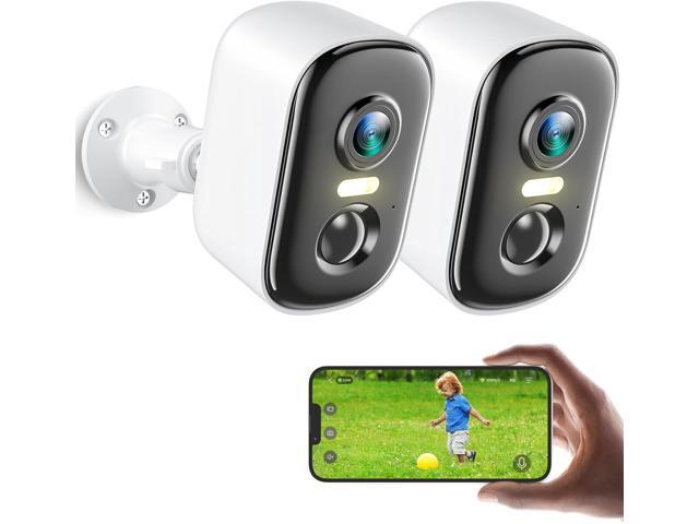 Click here for 2K Security Cameras Wireless Outdoor  2 Pack Batte... prices