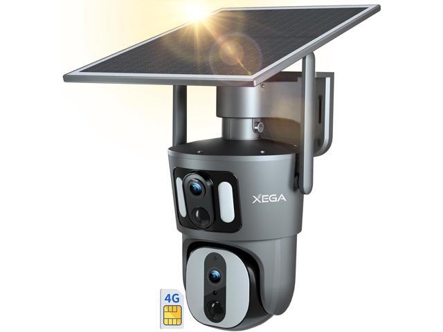 Click here for Xega 4G LTE Security CameraDual Lens No Wi-Fi Sola... prices