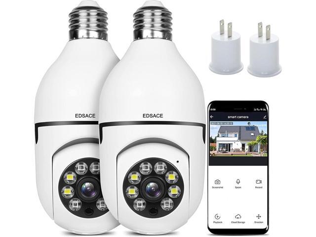 Click here for Light Bulb Camera 2 Pack 5g Dual Band Bulb Camera... prices