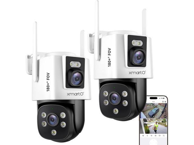 Click here for xmartO [Dual-CAM 180+° FOV] 6MP 2-in-1 WiFi Home S... prices