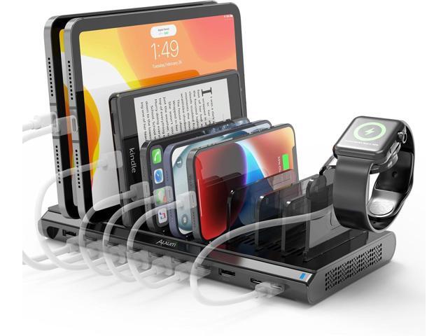 Click here for Alxum 120w 10 Port Charging Cradle with 6 USB-A Ch... prices