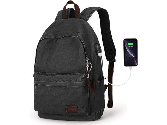 Click here for Canvas Backpack Lightweight Travel Daypack For Stu... prices