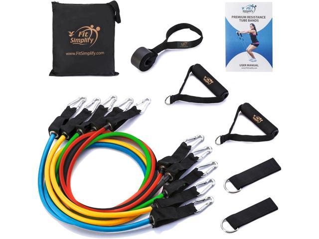 Click here for Fit Simplify Resistance Tube Bands 12 Piece Set wi... prices