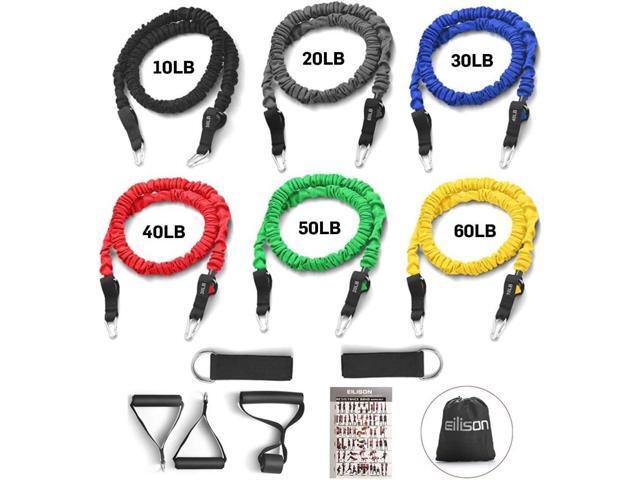 Click here for EILISON Resistance Band Kit with Heavy Duty Protec... prices