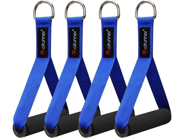 Click here for Coolrunner 2 Pair Resistance Band Handles Grips Fi... prices