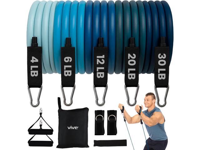 Click here for Vive Resistance Bands with Handles (11 Pcs) - Tube... prices