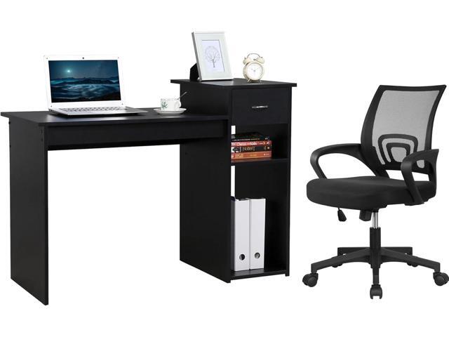 Click here for Yaheetech Home Office Modern Desk and Chair Set Co... prices