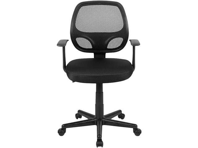 Click here for Flash Furniture Flash Fundamentals Mid-Back Black... prices