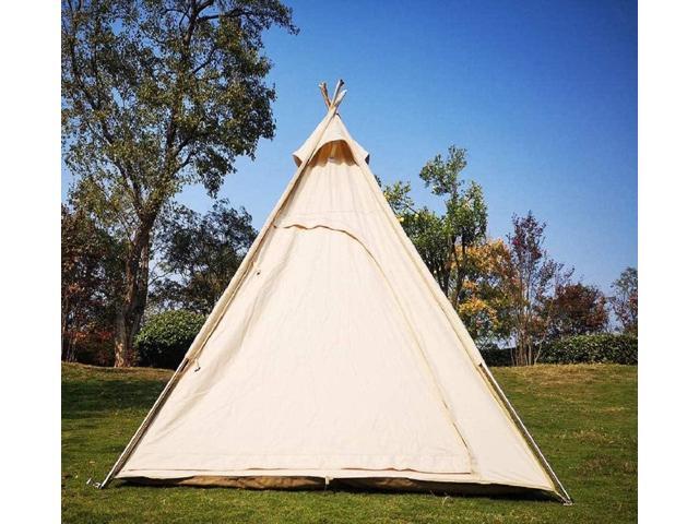 Click here for 7x7x6.5Outdoor Cotton Canvas 2-3 Person 3 Seasons... prices