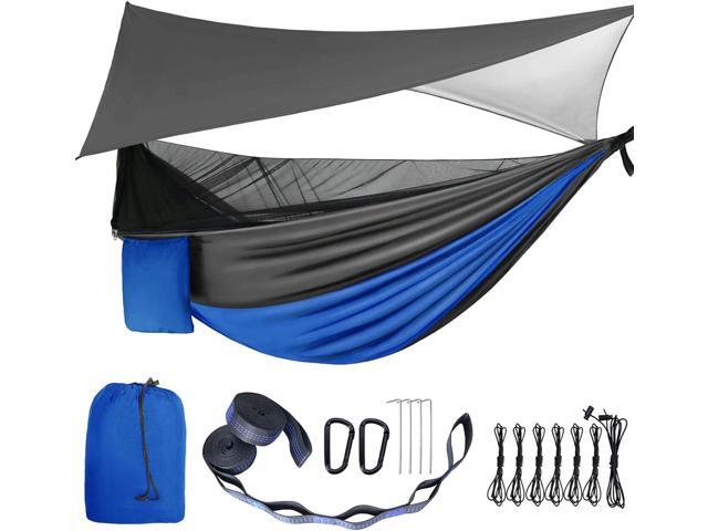 Click here for Camping Hammock with Mosquito Bug Net Tent and Rai... prices