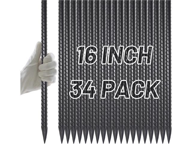 Click here for AAGUT Rebar Stakes 16 inch (34pcs) Heavy Duty 3/8... prices