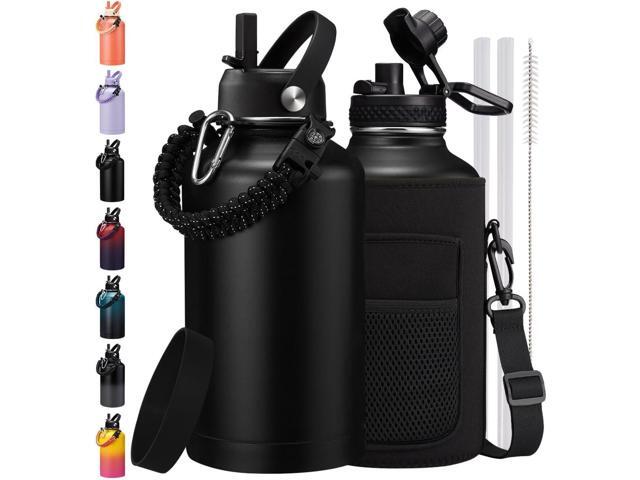 Click here for 64 oz Water Bottle with Straw & Spout Lids  Keep C... prices