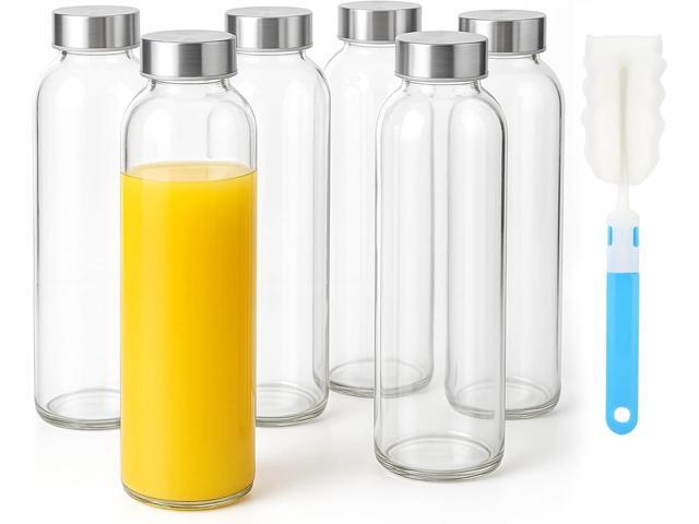 Click here for Sursip 24oz Glass Water Bottle Set of 6  Leak Proo... prices