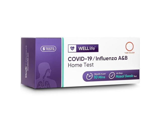 Click here for WELL life COVID-19 Flu A & B Home Test 5-pack prices