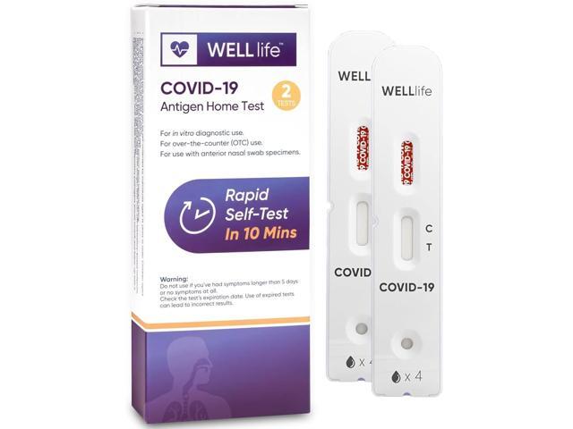 Click here for WELL life COVID-19 Antigen Home Test 2-pack prices