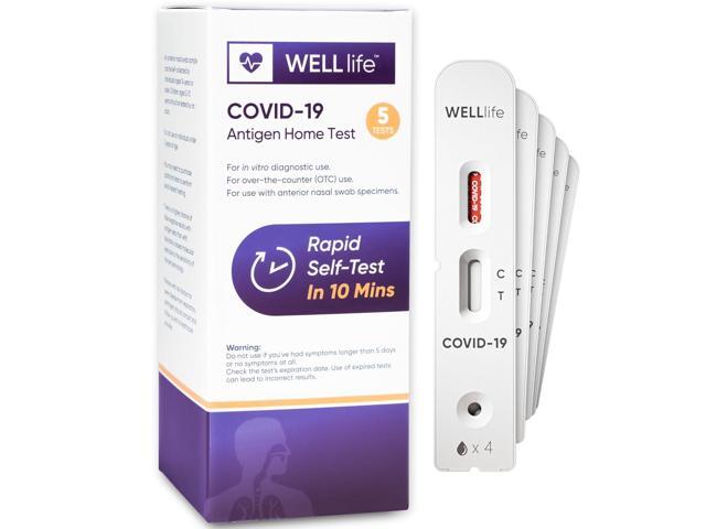 Click here for WELL life COVID-19 Antigen Home Test 5-pack prices