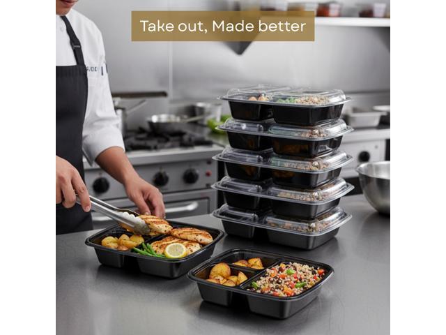 Click here for Microwaveable Compartmental Container (Rectangular... prices