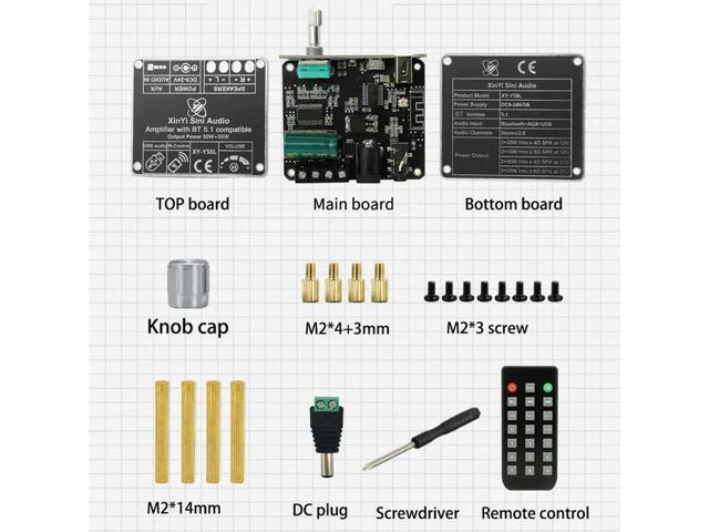 Click here for XY-Y50L Stereo Audio Power Amplifier Board Module... prices