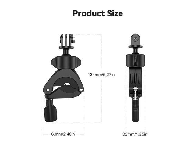 Click here for Handlebar Clamp Mount with 1/4 Screw Motorcycle Bi... prices
