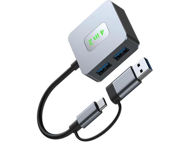 Click here for USB 3.2 Hub 4 in 1 USB C Hub USB-C/USB-A To 10Gbps... prices