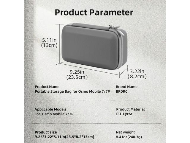 Click here for For Osmo Mobile 7/7 Pro Carrying Case Shockproof P... prices