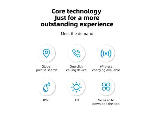 Click here for Wireless Charging Wallet Tracker Card Works for Fi... prices